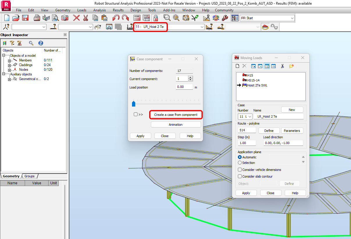 Known Limitations For Robot Structural Analysis Idea Statica